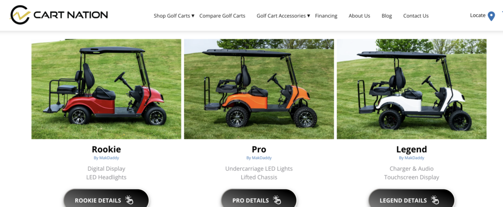GolfCarts.com or Cart Nation Dealer Review
