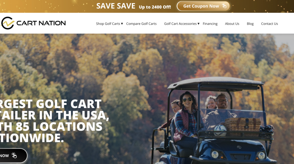 GolfCarts.com or Cart Nation Dealer Review